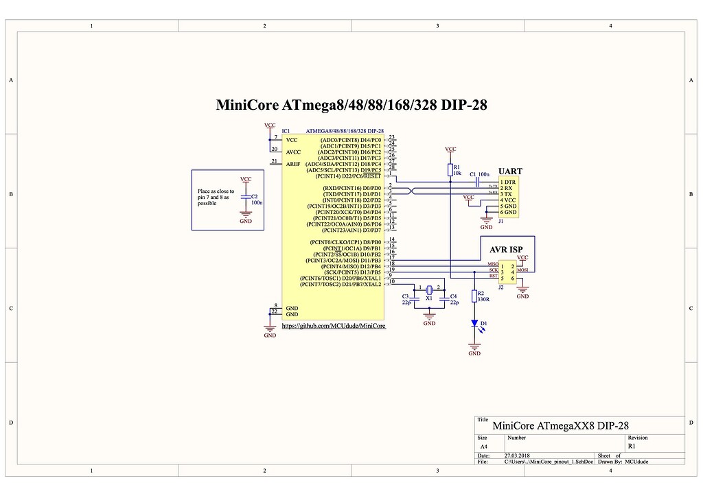 Programming ATmega328P chip with USB AVR Programmer v2.1 - Other Pololu ...