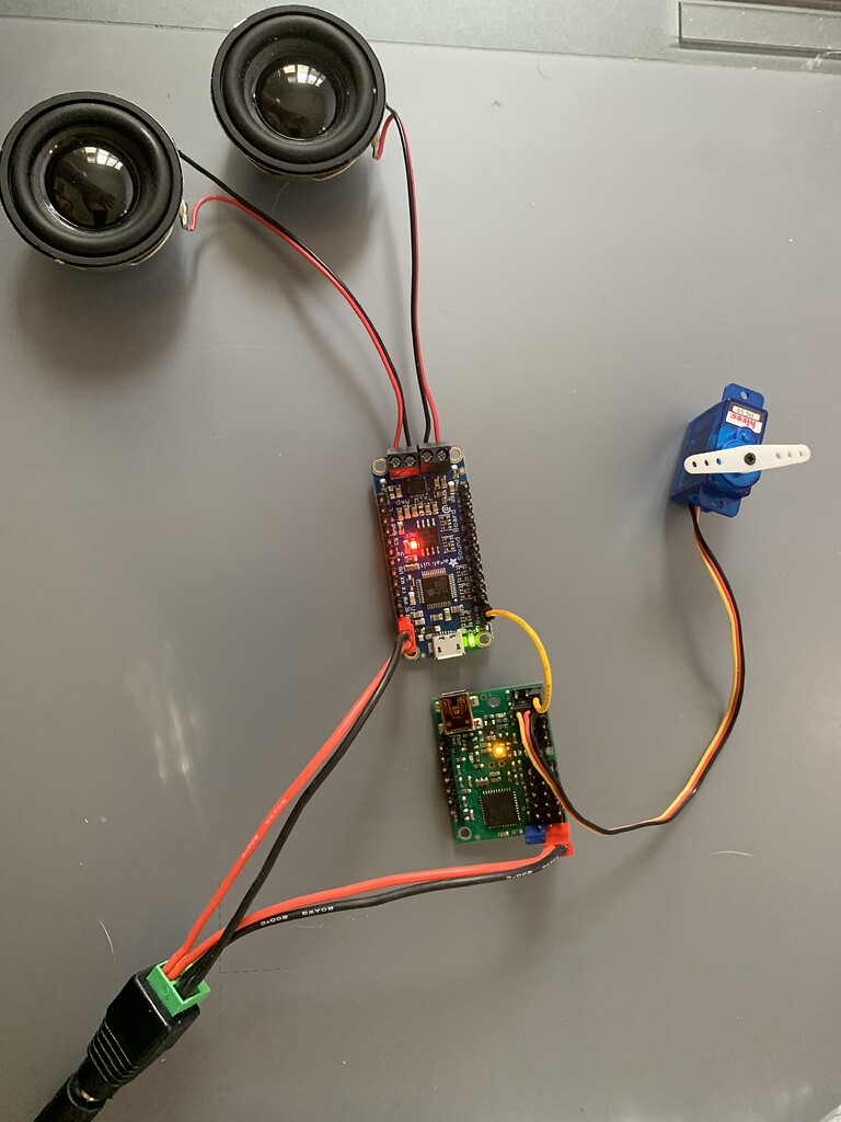 Mini Maestro - Triggering Audio - Servo controllers and servos - Pololu ...