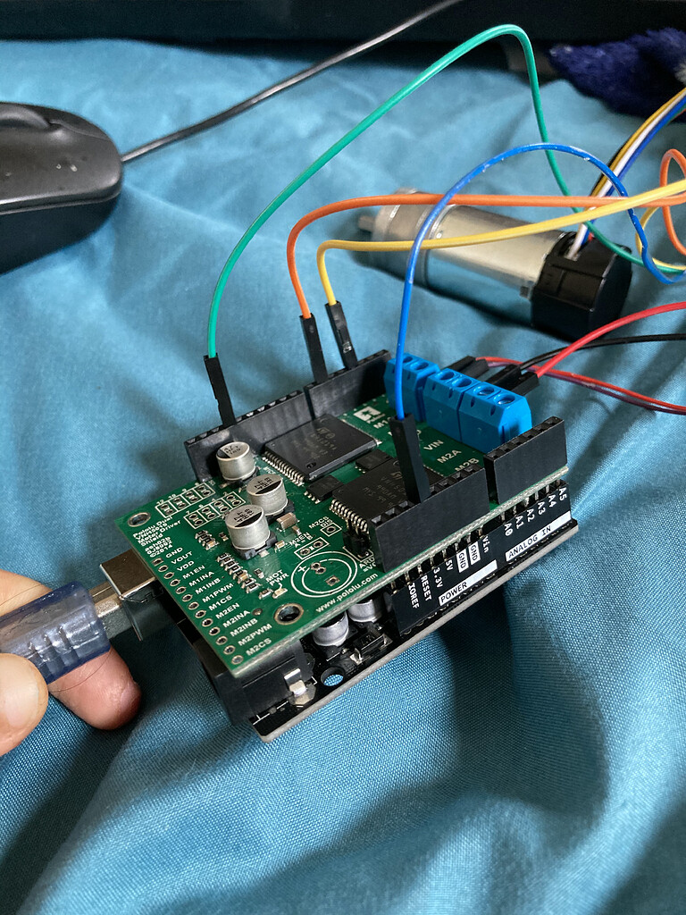 Encoder Interface with Pololu VNH5019 - Software and microcontrollers ...
