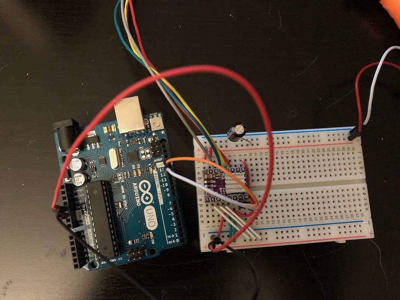 NEMA17 + DRV8825 High Pitched Noise when Idling - Motor controllers ...