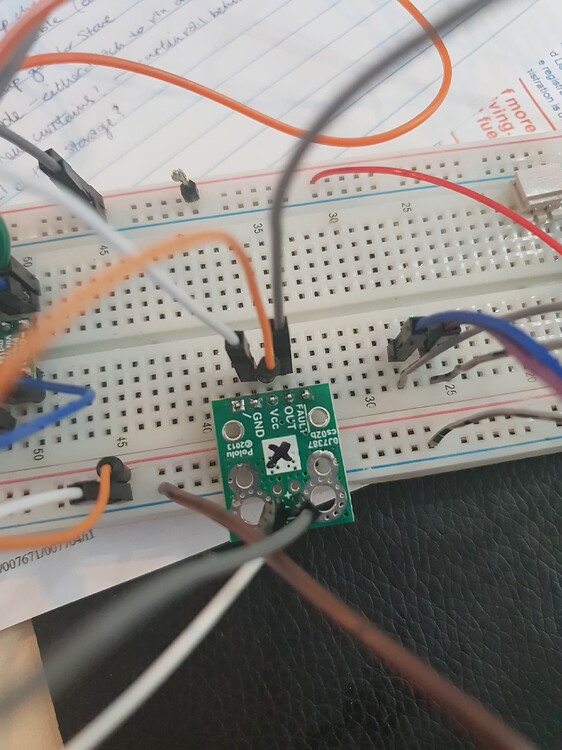 Non working ACS711EX Current Sensor Carrier - Electronics - Pololu Forum